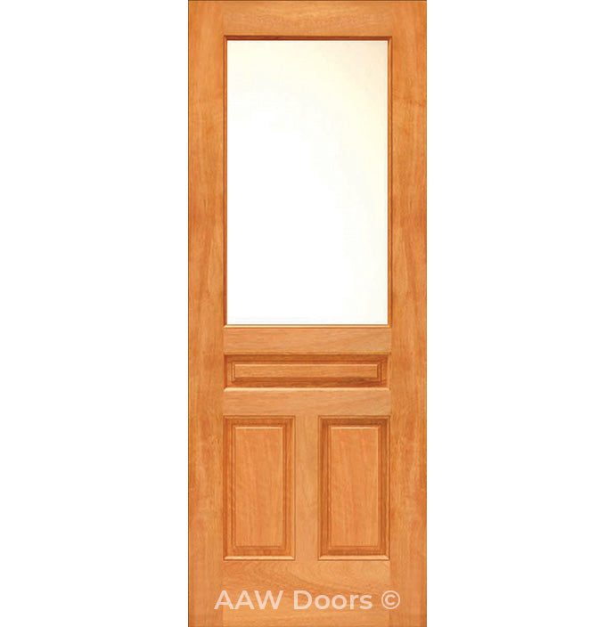 141 Dutch Mahogany Wood Entry Solid Door — Lux Doors