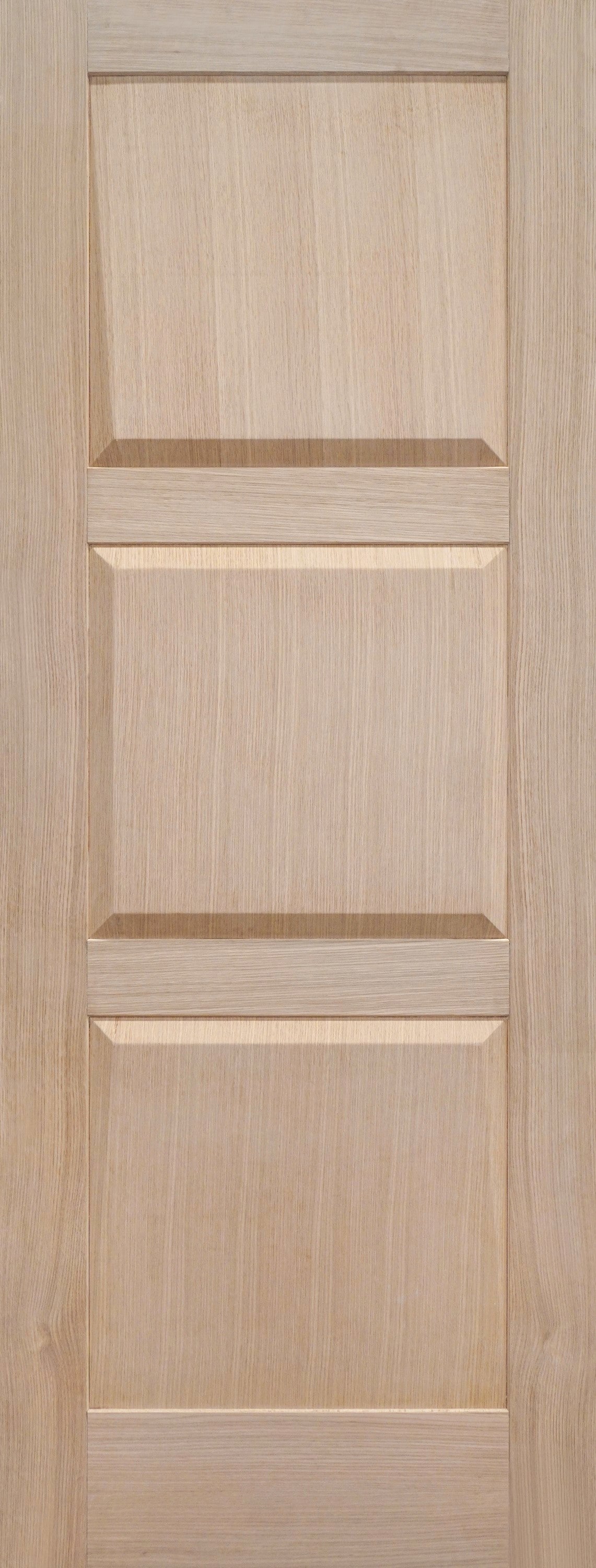Matrix 3 Equal Panel Door - Exterior Modern Entry Mahogany Front Door ...
