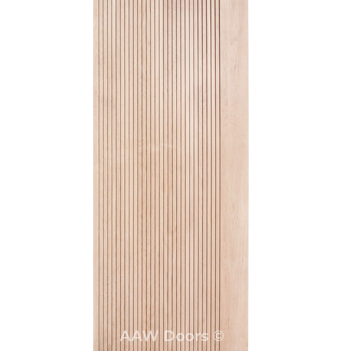 Century - Interior Modern White Oak Solid Wood Door — Lux Doors