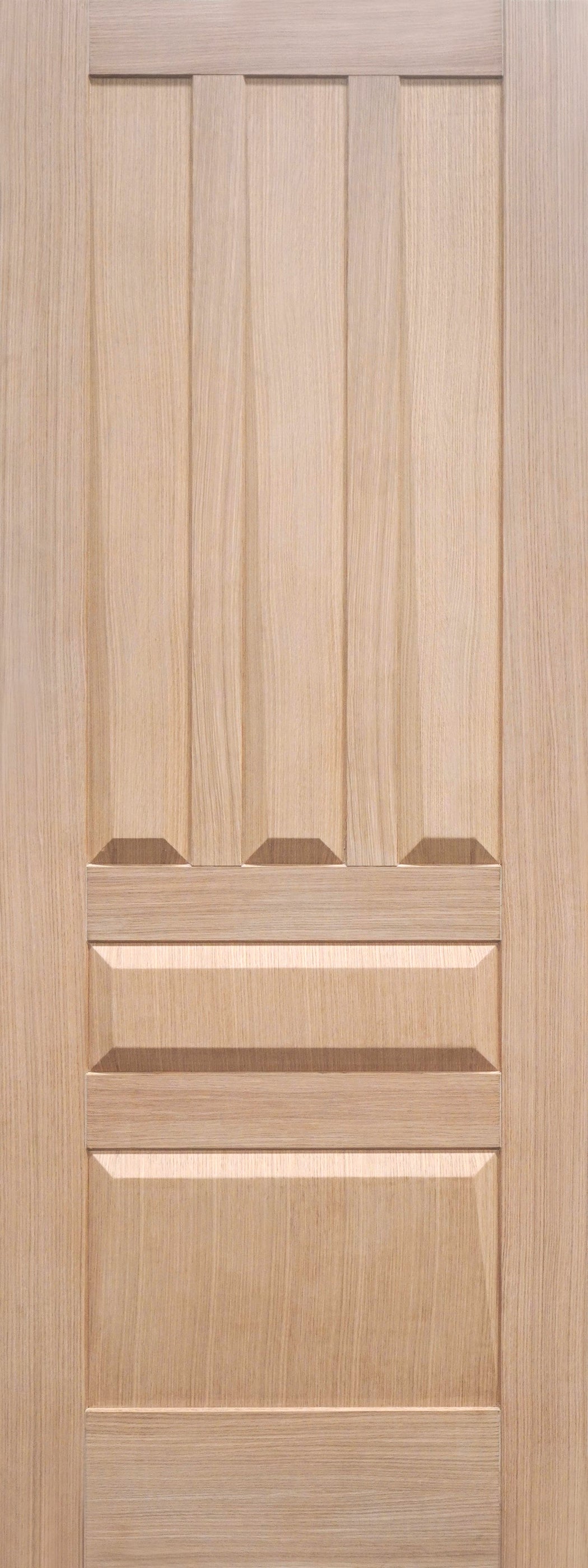 Matrix 5D Door - Exterior Modern Entry Mahogany Front Door — Lux Doors