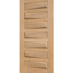 Matrix 3D Door - Exterior Modern Entry Mahogany Front Door — Lux Doors