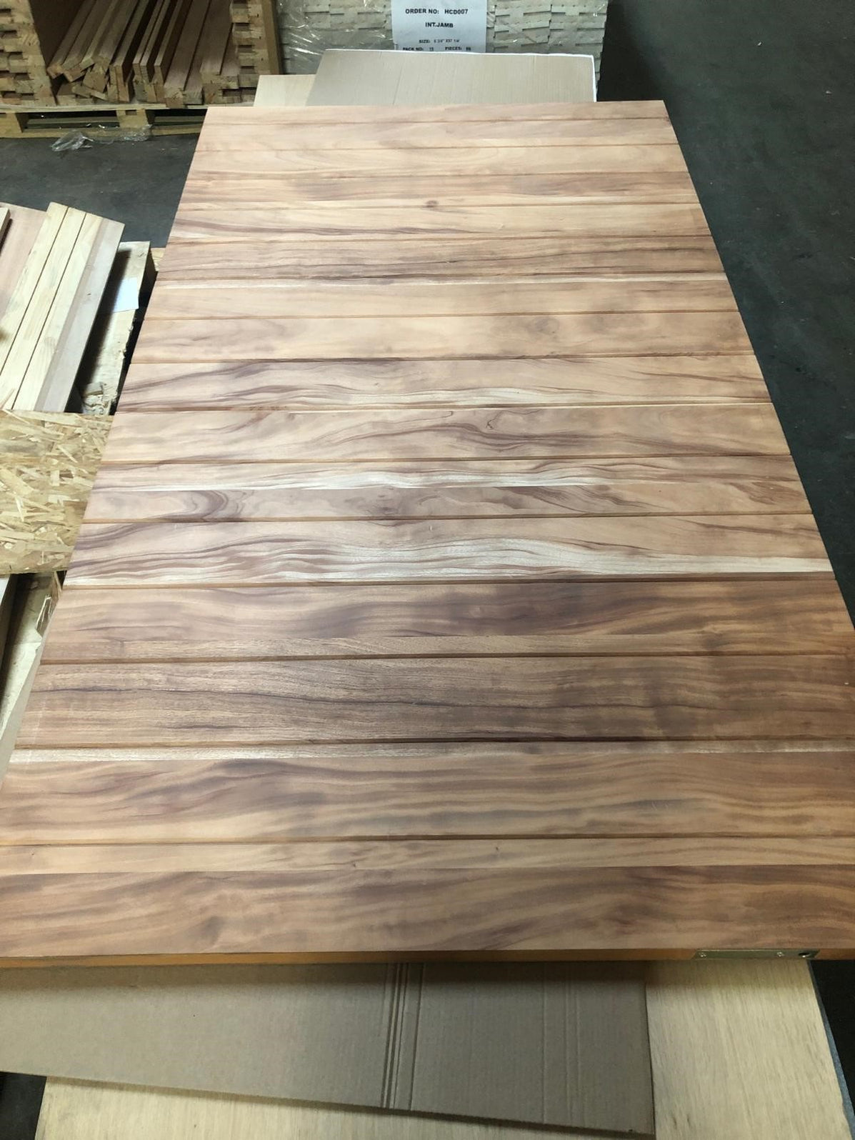 Allesandro - Exterior Modern Solid Wood Pivot Door — Lux Doors